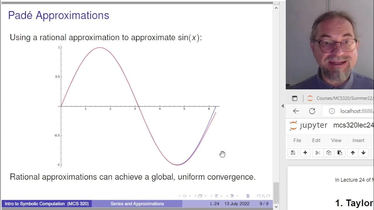 Series and Approximations in symbolic computation with SageMath - YouTube