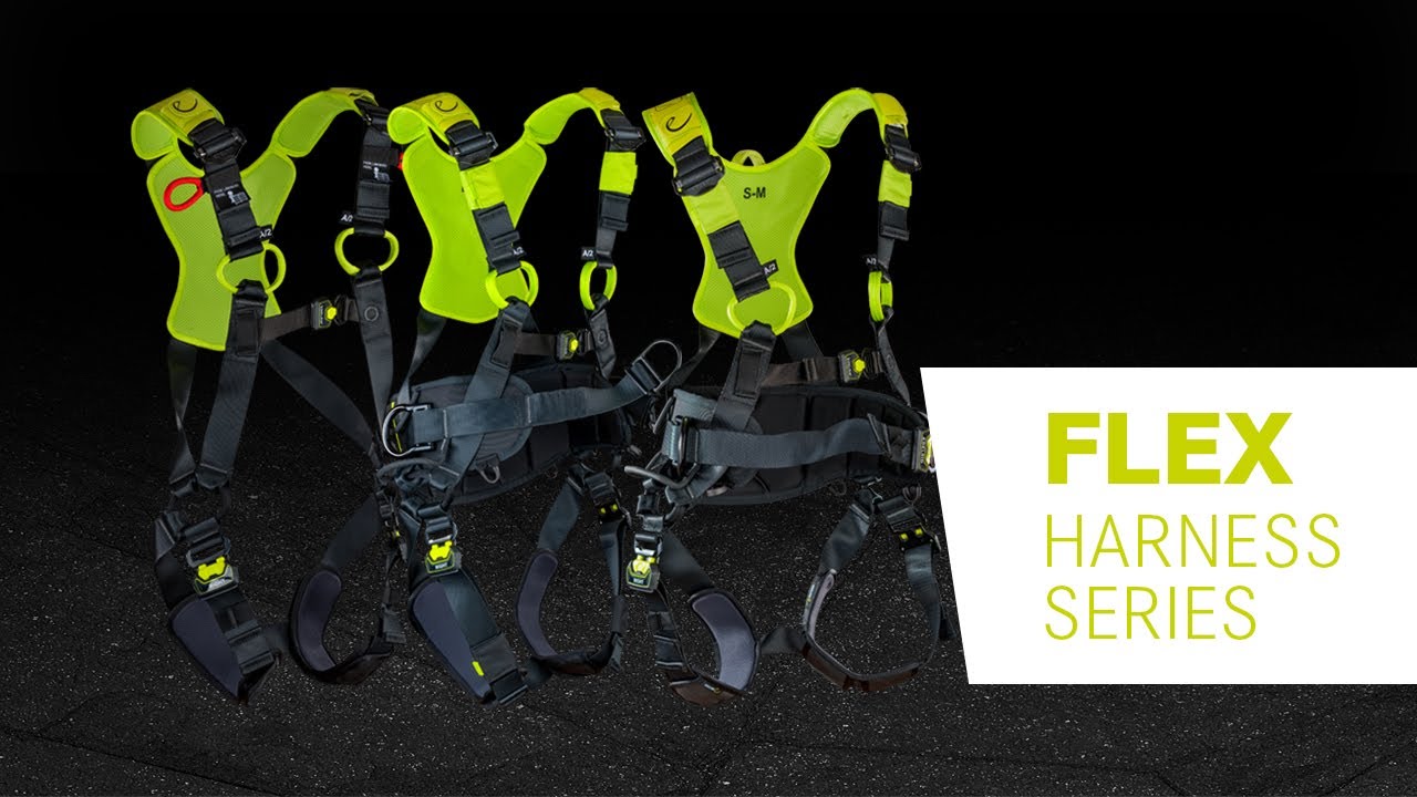 FLEX LITE, FLEX PRO & FLEX PRO PLUS Harnesses (EN) | EDELRID - YouTube