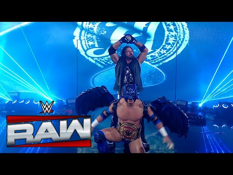 AJ Styles & Dragon Lee Entrance: WWE Raw, December 29, 2025