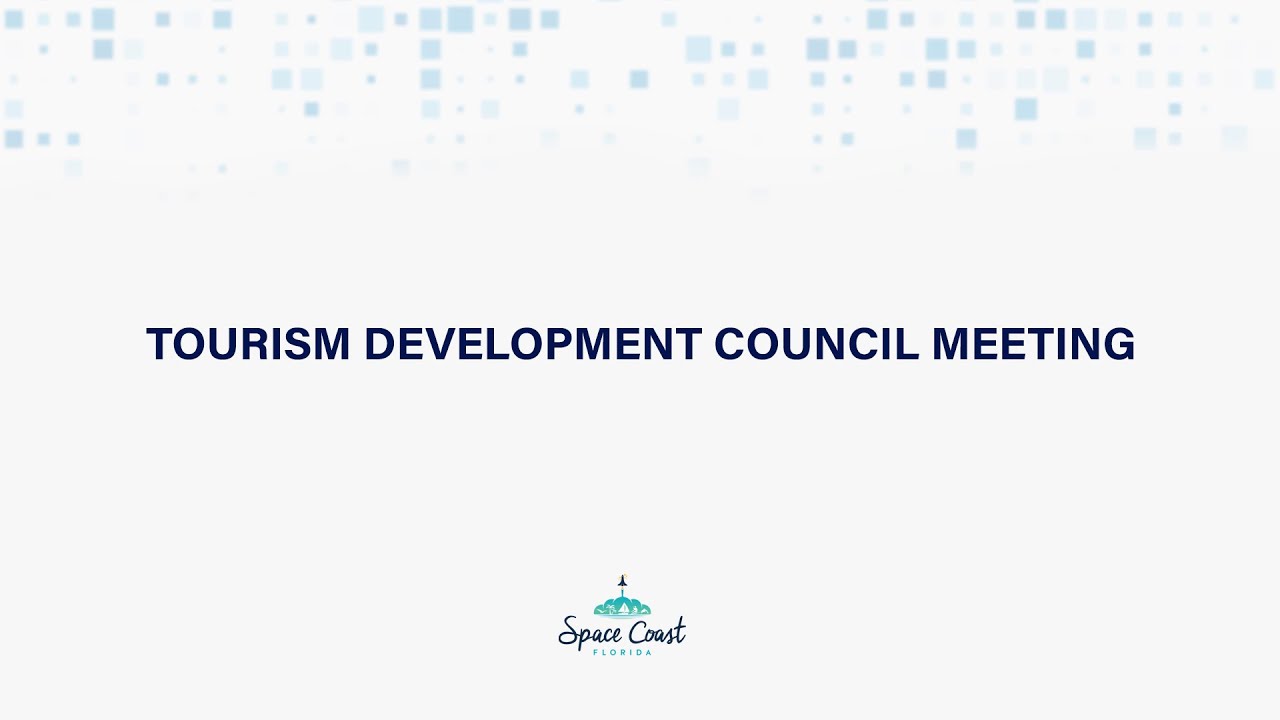 01/25/2023 - Tourism Development Council Meeting - YouTube
