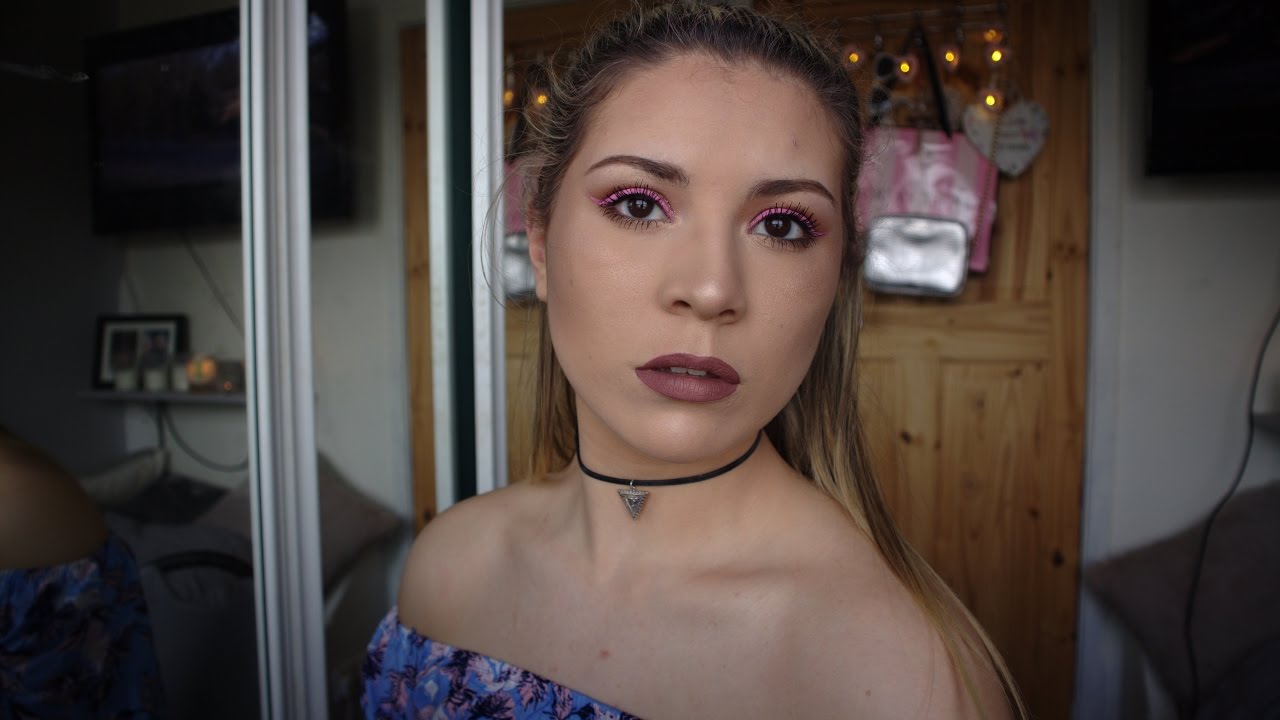 NYX VIVID BRIGHTS EYE LOOK | AMY PULLEN - YouTube