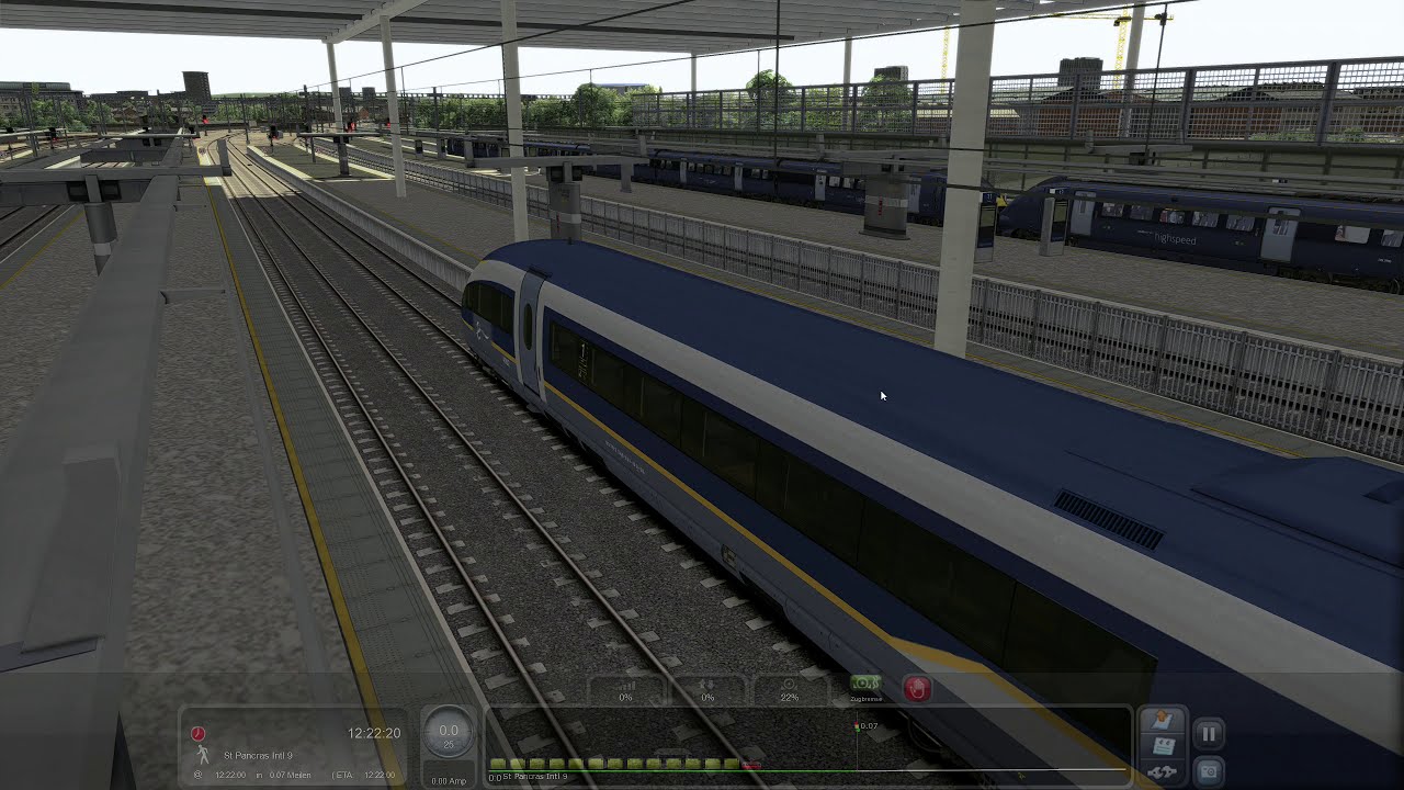 Train Simulator - Eurostar nach Paris - Class 374 Eurostar - YouTube