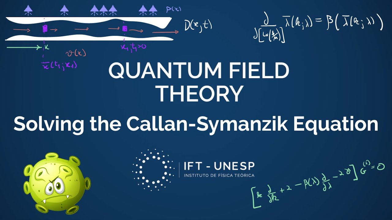 Solving the Callan-Symanzik Equation - QFT II, Part 27 - YouTube