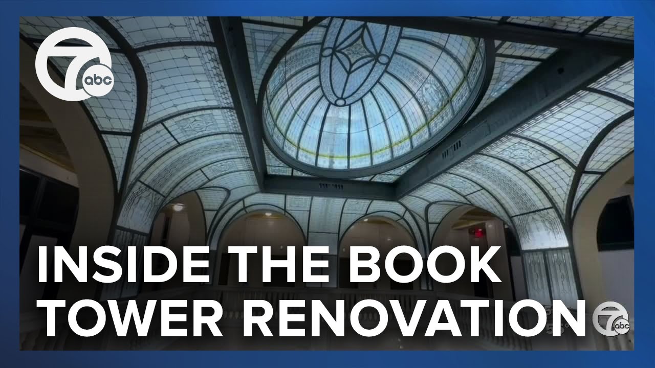 A tour of Detroit's historic, redeveloped Book Tower - YouTube