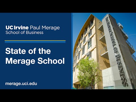 2025 UCI Paul Merage School of Business | State of the School with Dean Ian O. Williamson