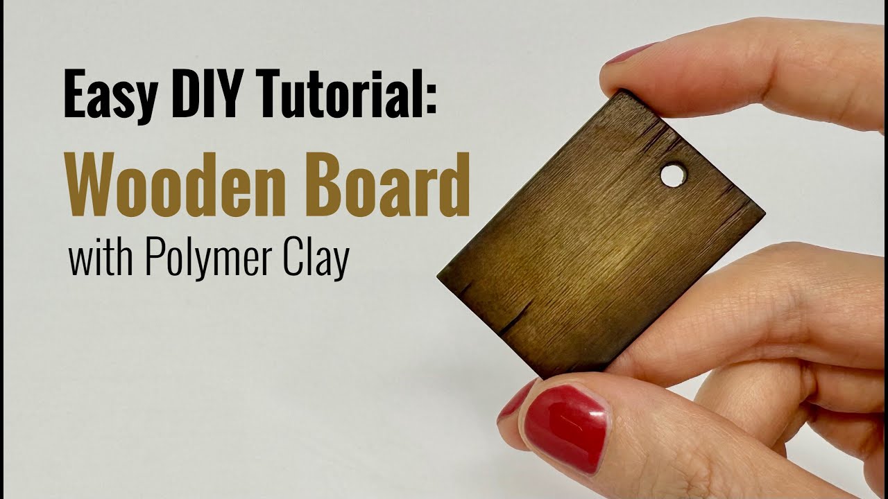 DIY Realistic Wooden Cutting Board. Easy Polymer Clay Tutorial | by ...