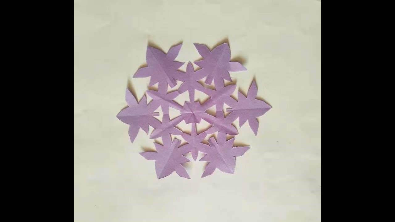 paper cutting:window decoration - YouTube