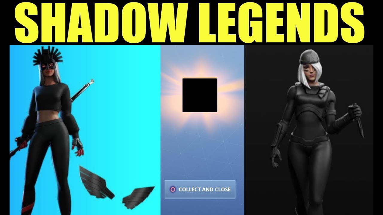 New SHADOW LEGENDS Pack! Fortnite Battle Royale (Get Shadow Legends ...