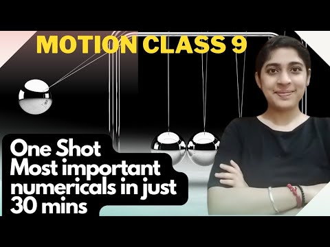 Motion Class 9th One Shot💥 | All Concepts in 30 mins🕧 | Most important ...