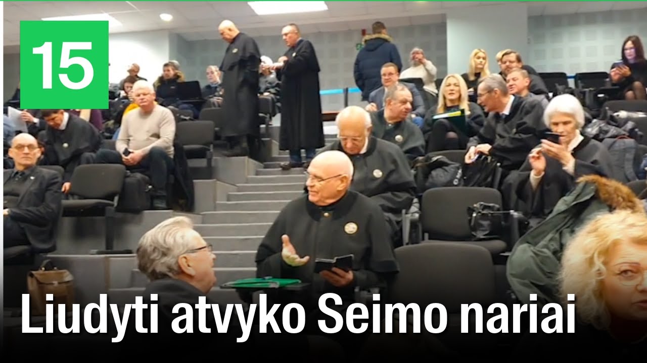 Sausio 16 d. į riaušių bylą liudyti atvyko du nukentėję Seimo nariai ...