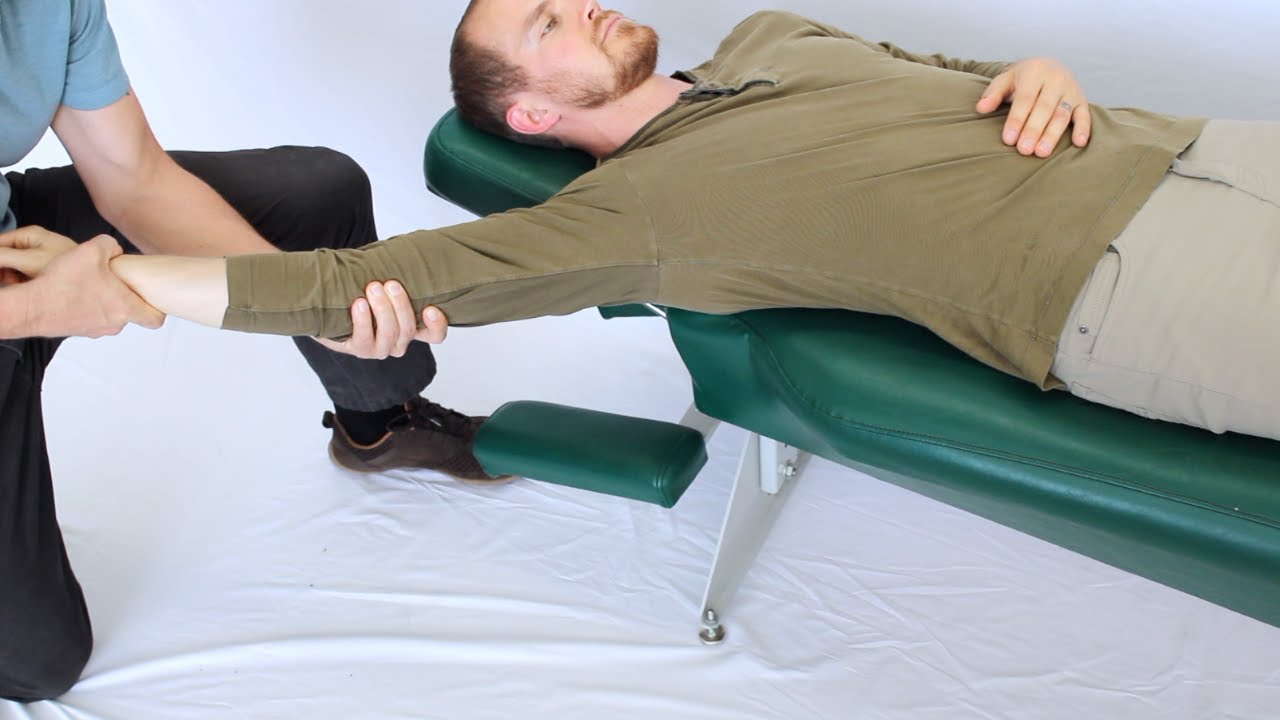 Passive Distraction Test (Supine) - YouTube
