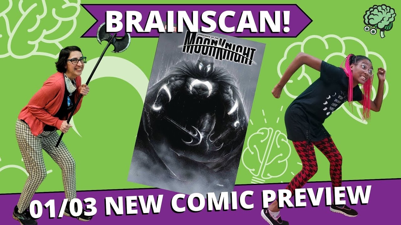 BrainScan New Comic Preview 01/03 Green Brain Comics - YouTube