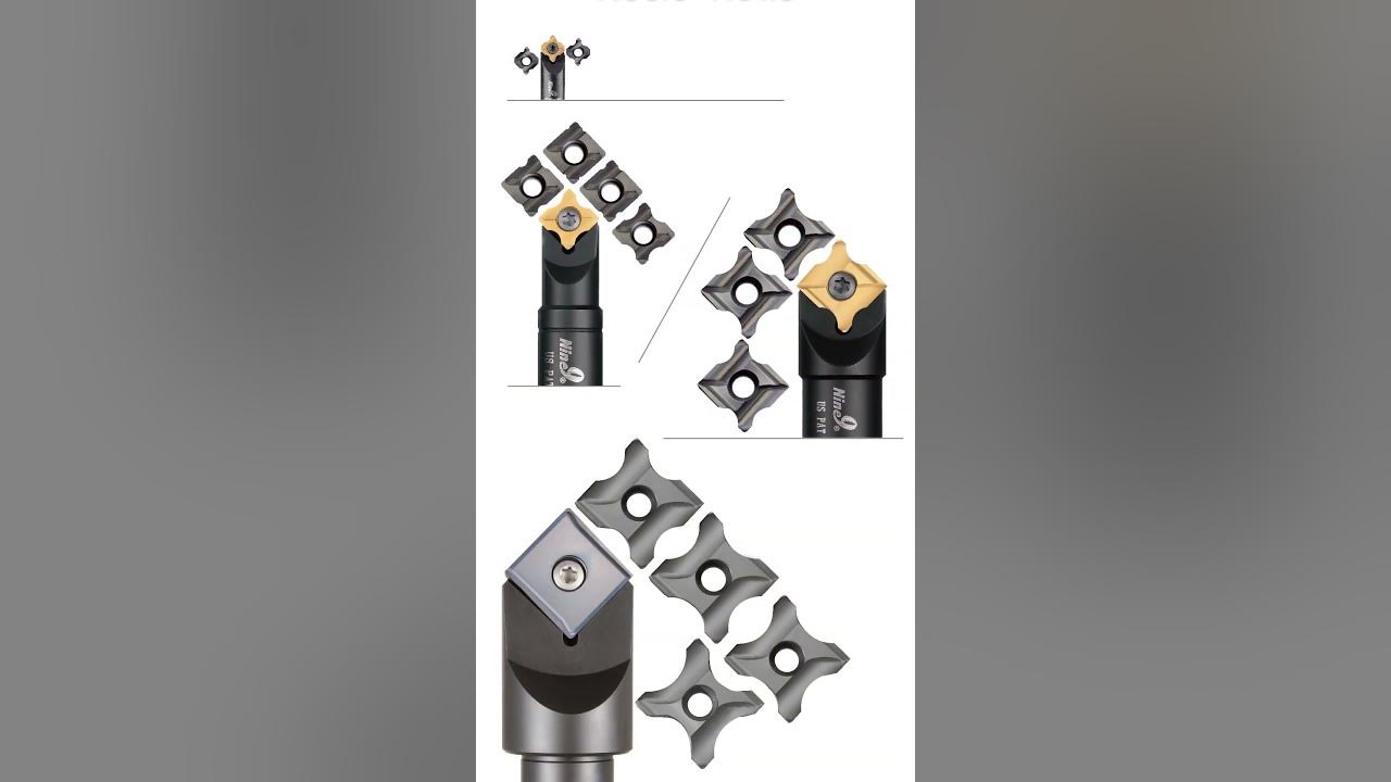 Corner Rounding Cutters_Radius 0 5 to 10mm. #cnc #milling #endmill - YouTube