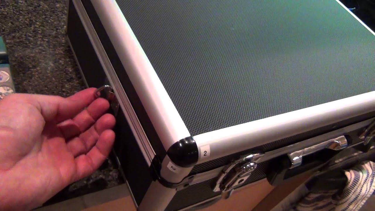 Harbor Freight aluminum case improvement with Sugru - Part 1 - YouTube