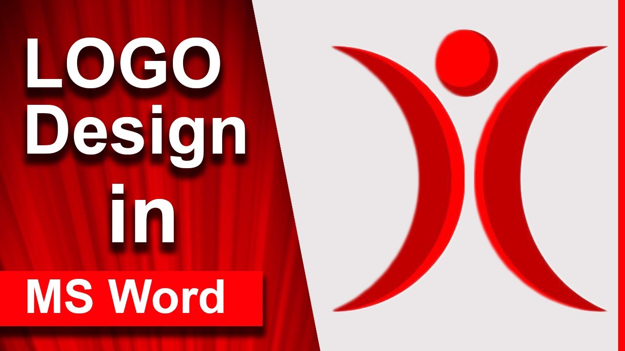 Brand Logo design idea in MS word || Create a Business logo design ...