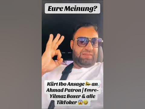 Kürt Ibo Ansage 📣 an Ahmad Patron | Emre-Yilmaz Boxer & alle TikToker 😱🤣 #kürtibo #ansage #viral ...