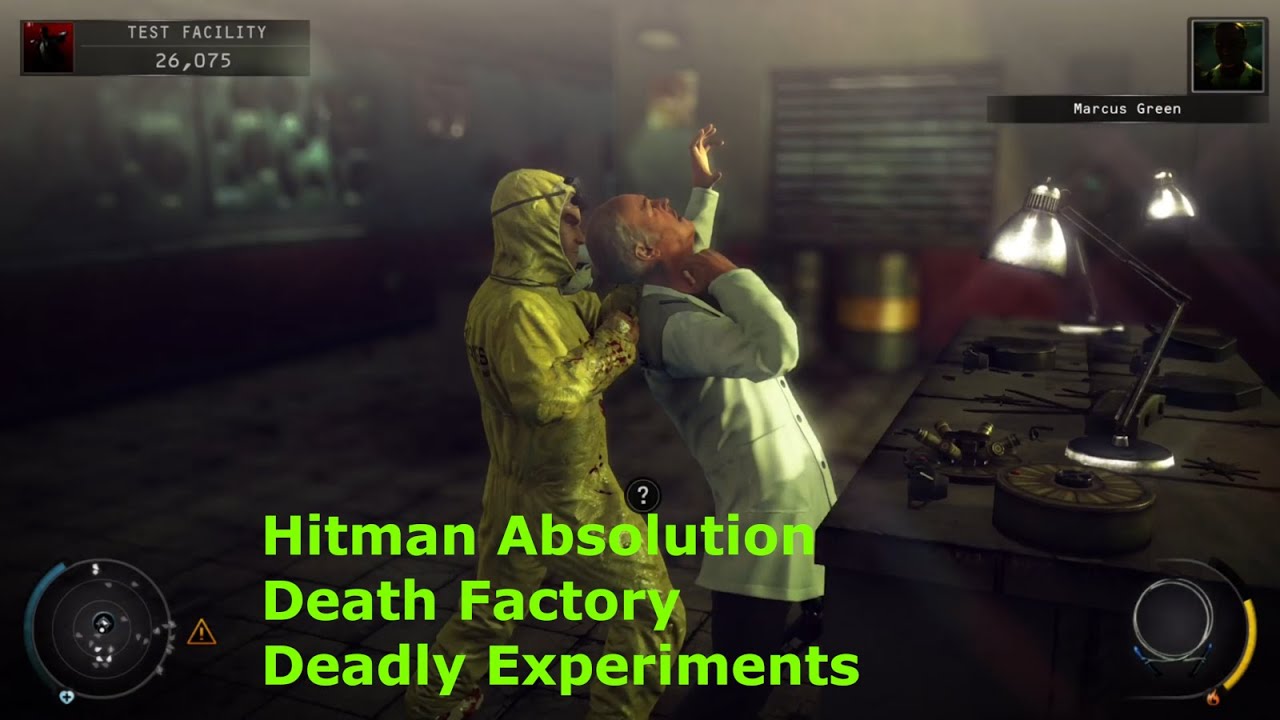 Hitman Absolution | Death Factory | Deadly Experiments - YouTube