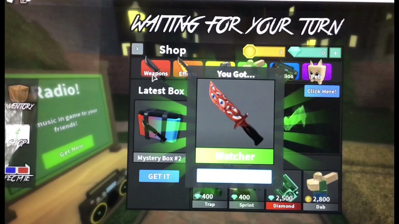 Mm2 unboxing video! - YouTube