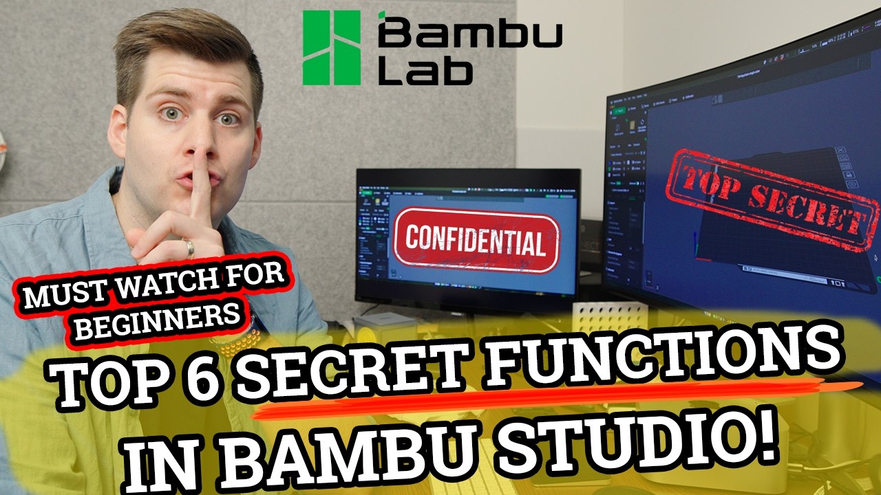 TOP 6 SECRET Bambu Studio Features No One Told You About! MUST-KNOW For ...