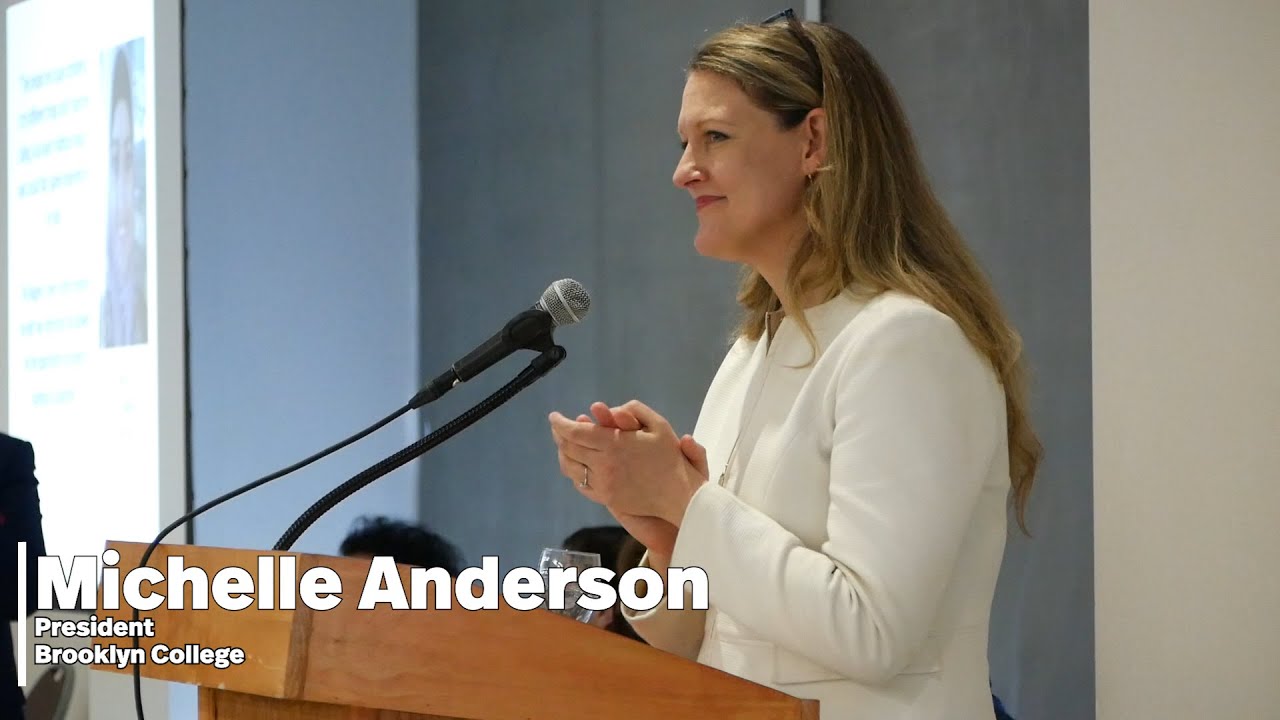 Magner Career Center Networking Night: Michelle Anderson Speech - YouTube