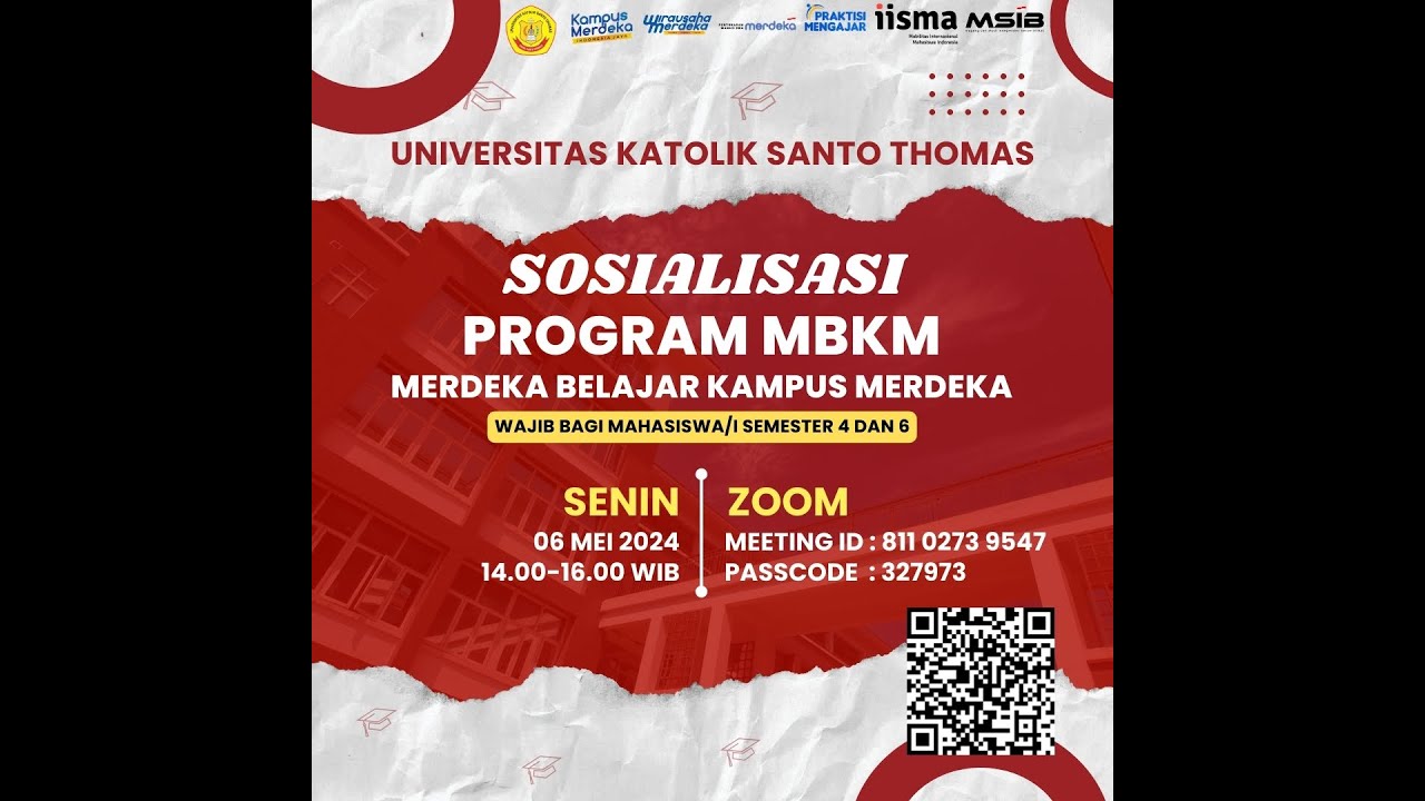 SOSIALISASI PROGRAM MBKM MERDEKA BELAJAR KAMPUS MERDEKA UNIVERSITAS ...