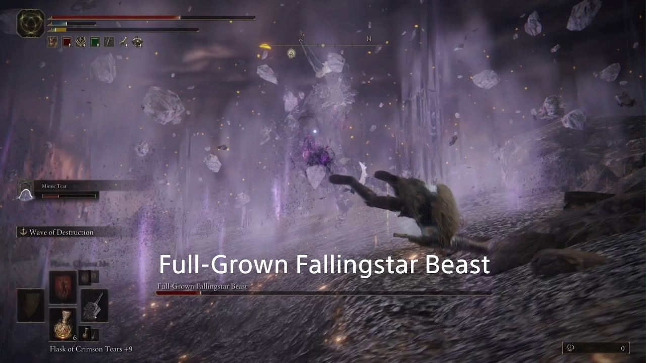 Elden Ring: Full Grown Fallingstar Beast - YouTube