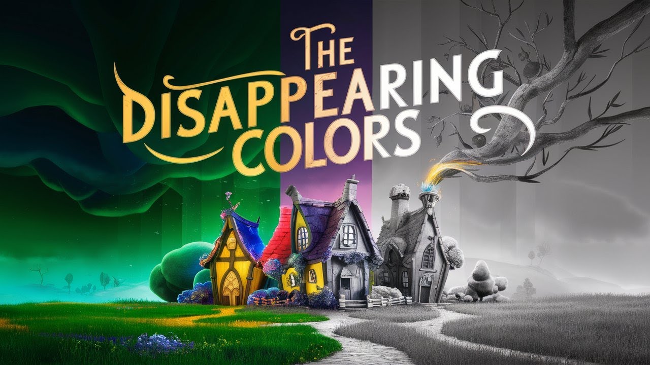 The DISAPPEARING Colors 🌈 | English story for kids | Kids Hub - YouTube