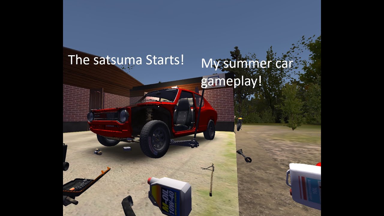 We got the satsuma running!| my summer car gameplay - YouTube