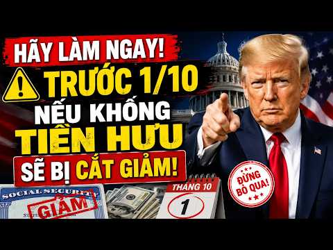 🚨 KHẨN CẤP: Làm Ngay Điều Này Trước Tháng 10/2026 Nếu Không Muốn Check Tiền Hưu Bị Giảm!