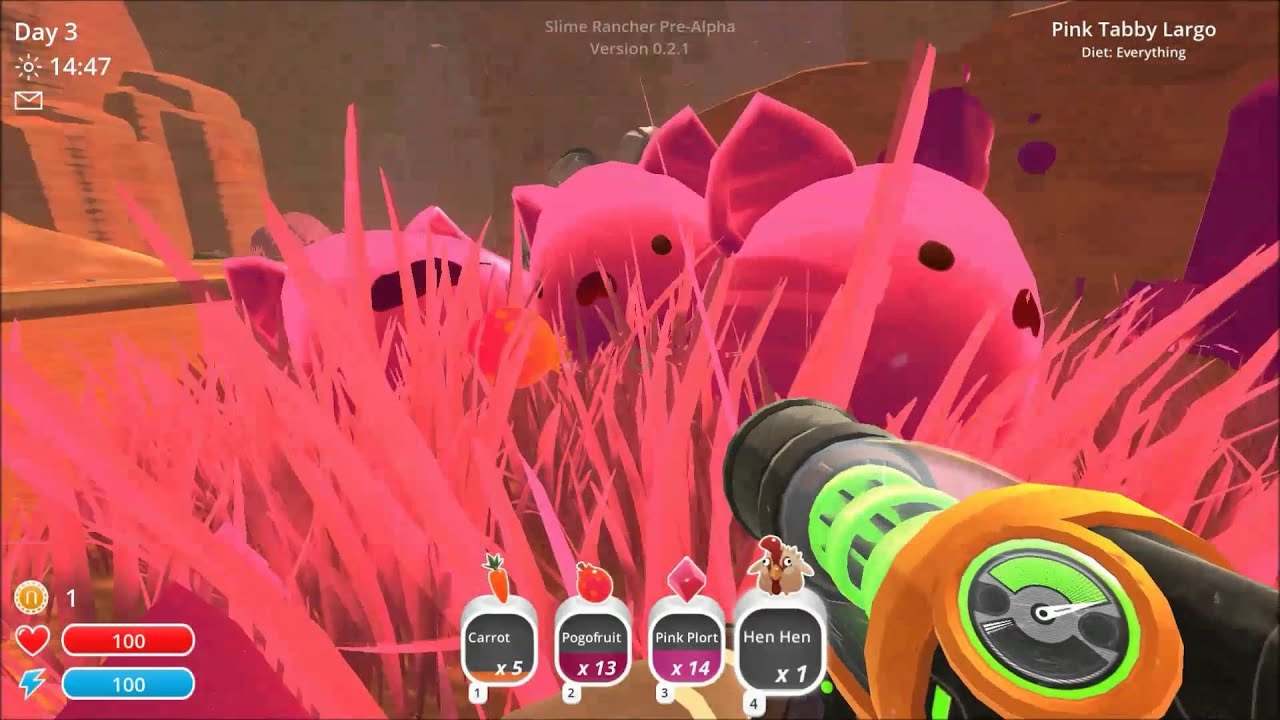 Slime Rancher - Gameplay - Let's Play - Part 2 - Phosphor Slime - YouTube