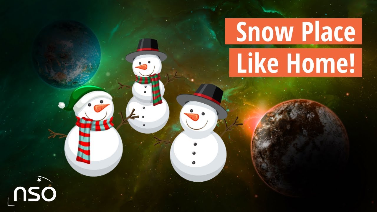 Astronomy for Kids: Snow Place Like Home! - YouTube