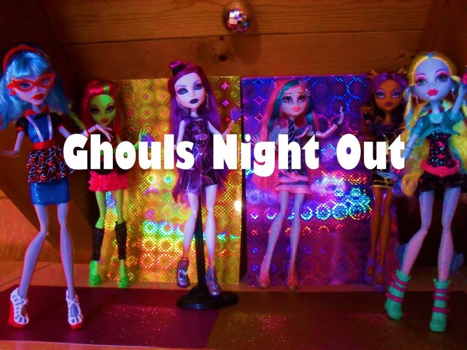 Monster High - Ghouls Night Out - Stop Motion - YouTube