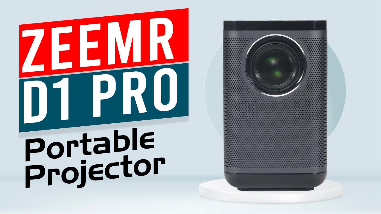 Zeemr D1 Pro Portable Projector - Reviewed - YouTube