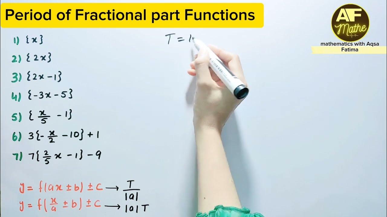 Period of fractional part of the function Lec#37 #ppsc #fpsc #nts # ...