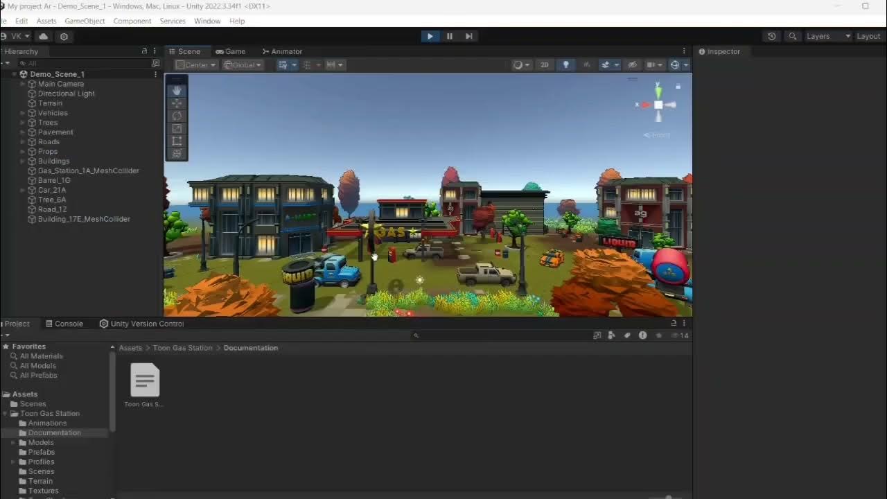 ARVR implementation of audio and text effects to develop 3D scene - YouTube