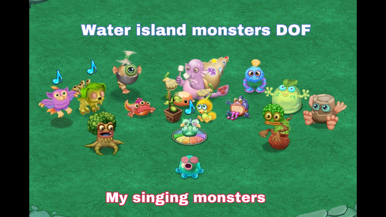 Water island MSM but BABIES- My Singing Monsters Dawn Of Fire - YouTube