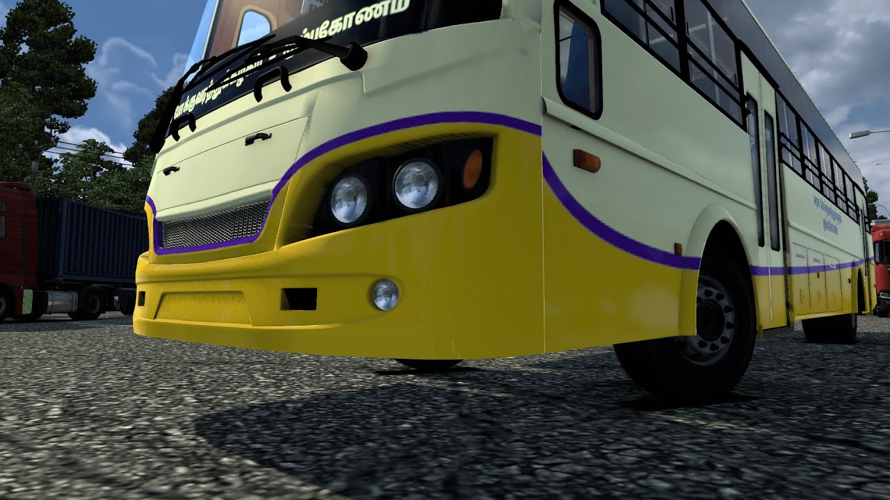 TNSTC SALEM TO MADURAI | 3x2 DELUXE BUS | EURO TRUCK SIMULATOR2 | TAMIL ...