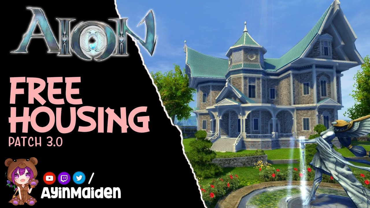 Aion - Obtaining a Free House in 3.0! - Elyos - YouTube