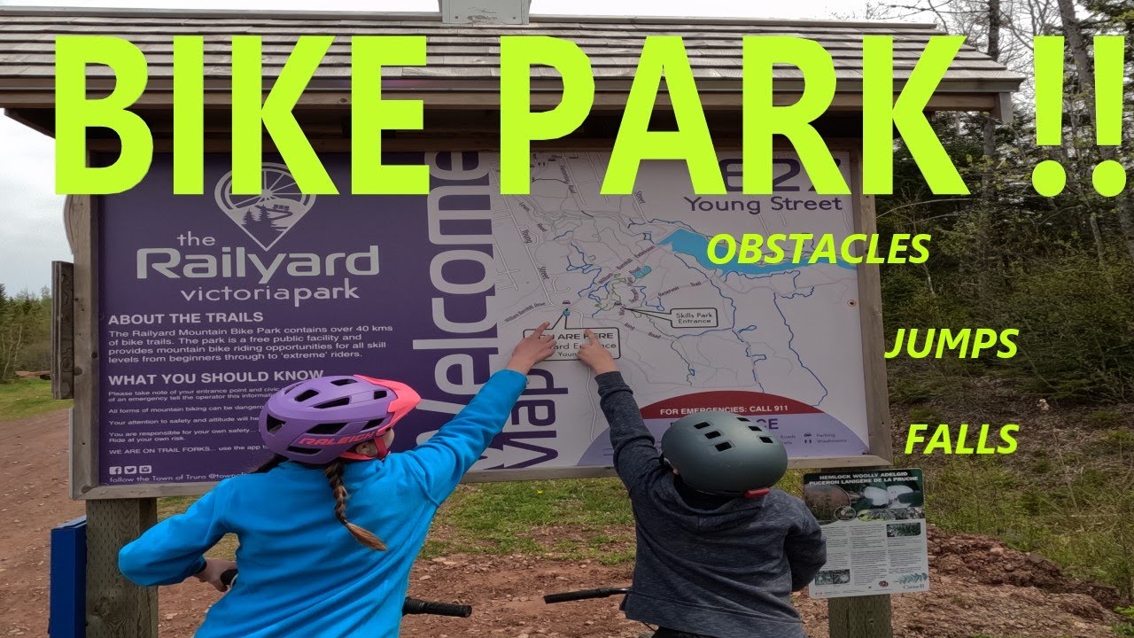 Bicycle Park - Mountain bike skills course and trail ride - YouTube