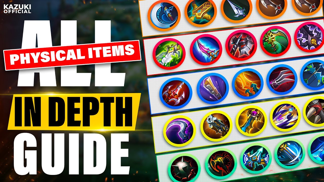ALL 17 PHYSICAL ITEMS IN-DEPTH GUIDE TO GET THE BEST BUILD SET - YouTube