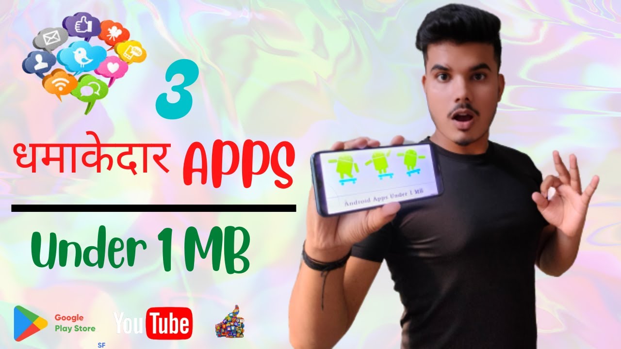 3 खतरनाक Useful Android Apps Under 1MB 😵 - YouTube