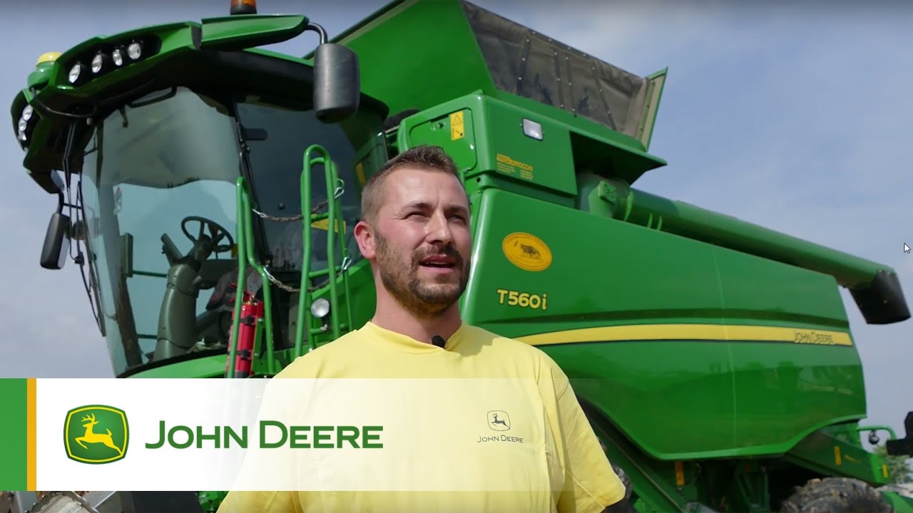 Mietitrebbia T560i John Deere: la testimonianza di Roberto Negroni ...