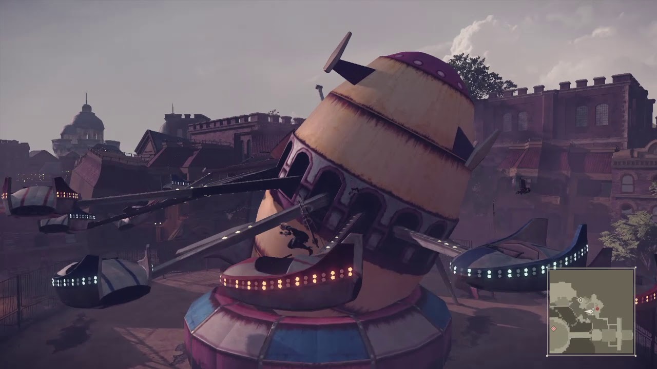 NieR:Automata Amusement park Pt.1 - YouTube