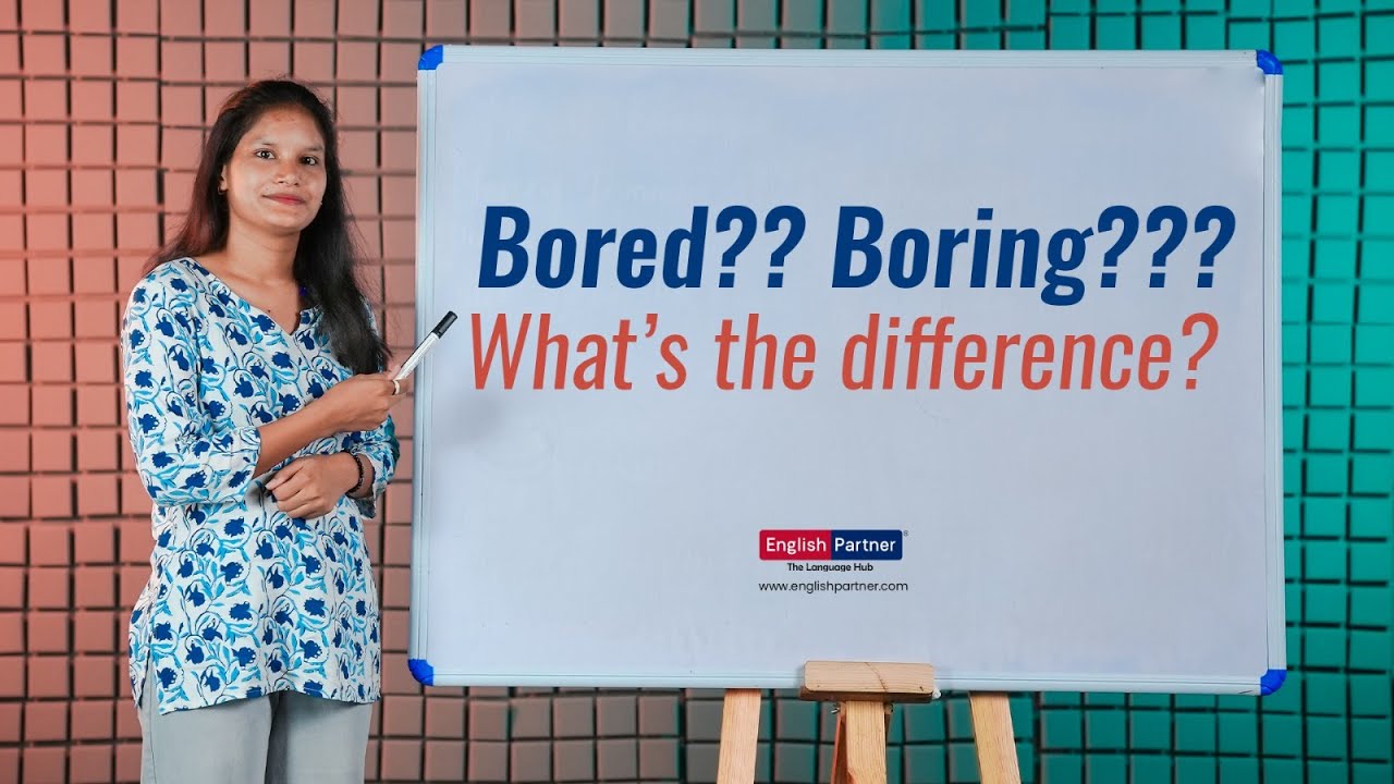Bored vs. Boring: What’s the Difference? 🤔 | english partner hindi ...
