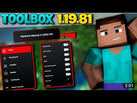 Toolbox Infinity Time 1.19.81 | Toolbox infinite Premium 1.19.81 ...