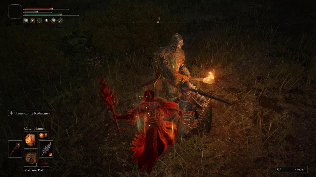 ELDEN RING Fire Monk invasion in Limgrave 31 - YouTube