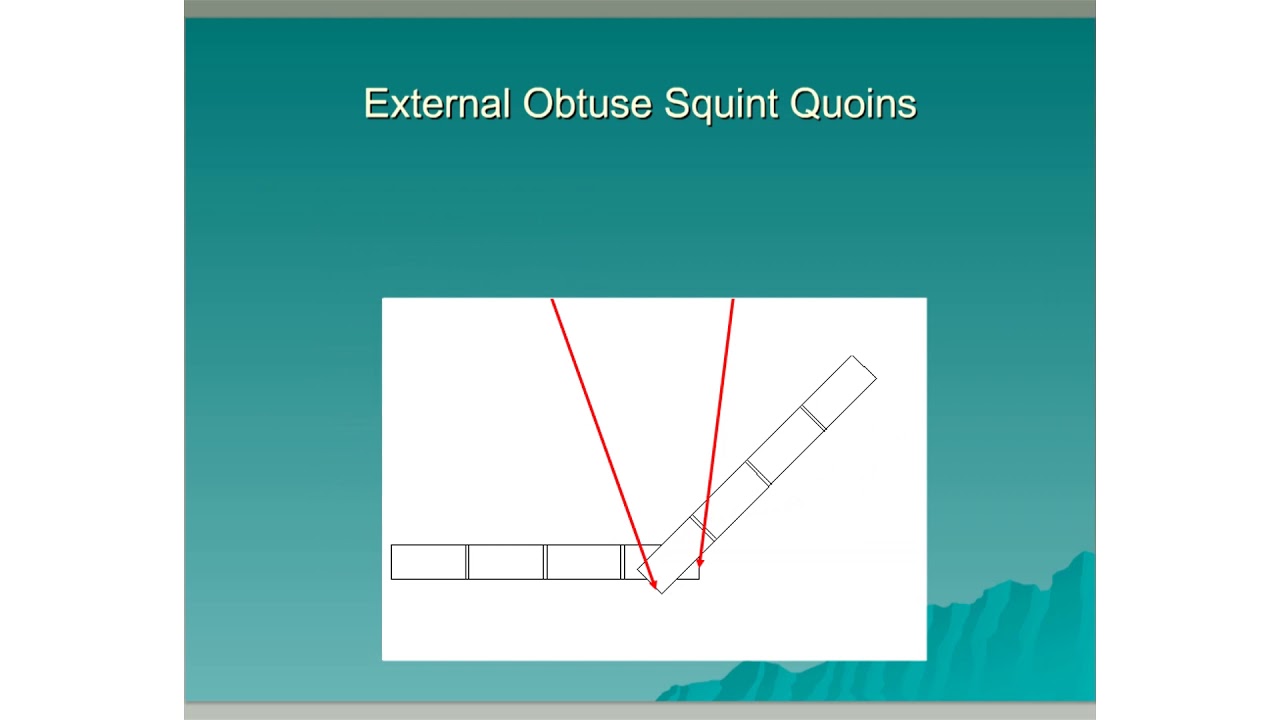 4 Squint Quoins - YouTube