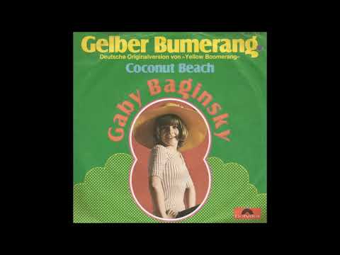 Gaby Baginsky - Gelber Bumerang (1973) - YouTube