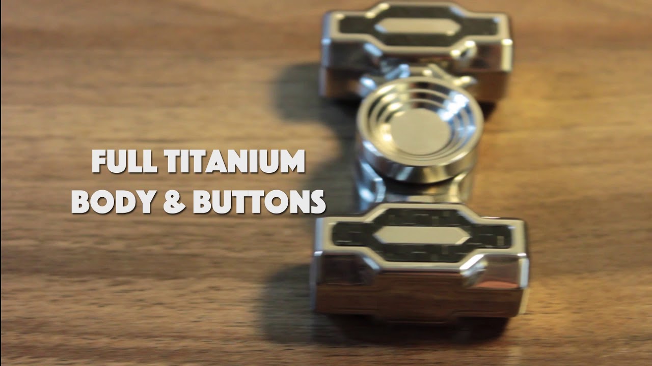 The Persuader : World's Heaviest Titanium Bar Fidget Spinner With Real ...