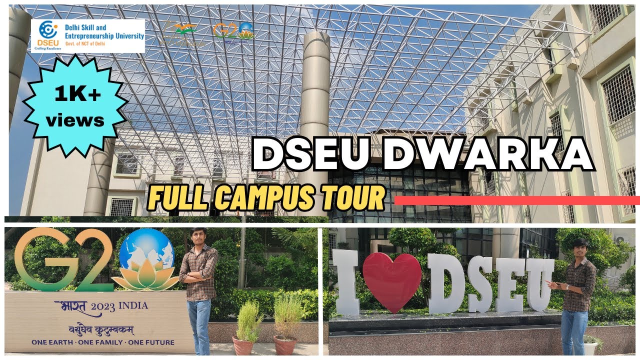DSEU DWARKA CAMPUS FULL TOUR | #dseu #dseu2023 #collegelife #dseu2024 # ...